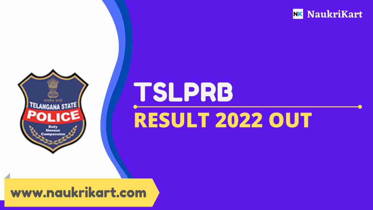 TSLPRB Results 2022: Telangana Police Constable, SI Results Out, Direct ...