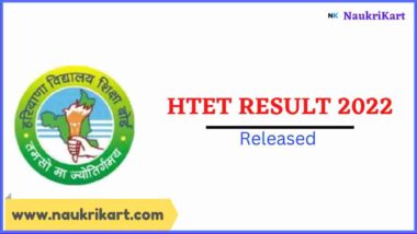 HTET Result 2022 declared, Here's Direct Link